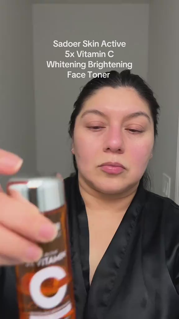 Sadoer 5 in 1 Active Vitamin C + Niacinamide Face Toner – Starsam Naturals