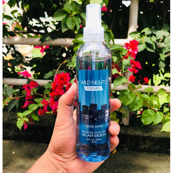 Dear Body Wild Nights For Men Body Splash Refreshing Fragrance Body Sp ...