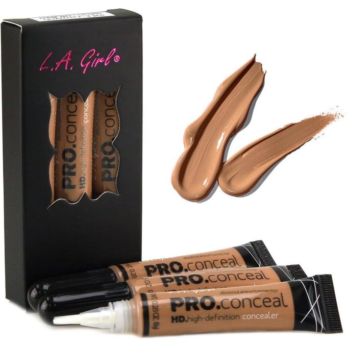 L.A. Girl Pro Conceal HD Concealer – Cool Tan (3pcs) – Starsam Naturals
