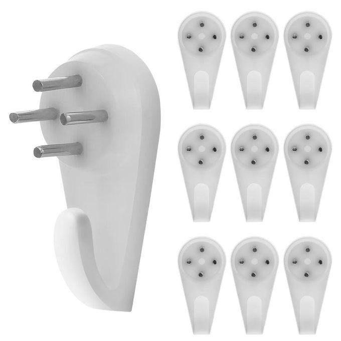 Heavy Duty Plastic Concrete Wall Hooks Hanger – Starsam Naturals