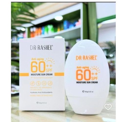 DR RASHEL Sunscreen SPF 60 ( moisturizer and anti aging) – Starsam Naturals