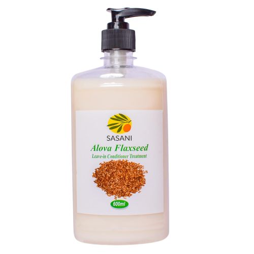Sasani Alova Flaxseed Leave-in Conditioner Treatment 600ml – Starsam ...