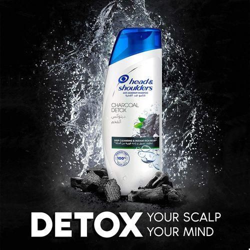 Head & Shoulders Charcoal Detox Anti-Dandruff & Instant Itch Relief Sh ...