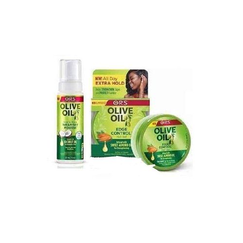 Ors Oil Edge Control Hair Gel- Extra Hold + Moose Coconut – Starsam ...