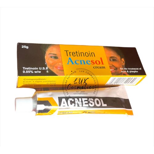 Acnesol Tretinoin 0.05 For Acne Scars Spots Skin Damage Repair 25g ...