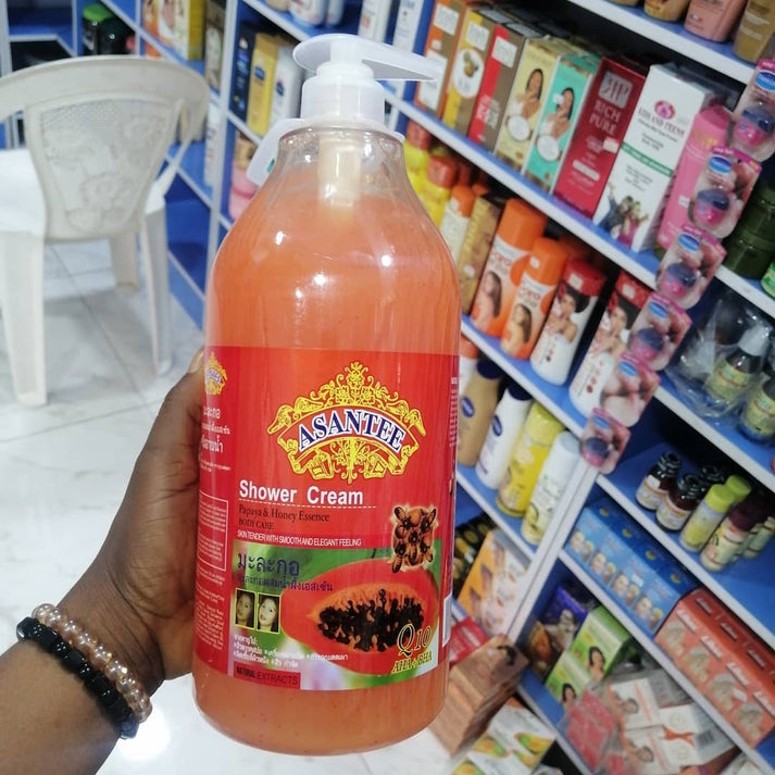 Asantee Papaya & Honey Essence Shower Cream – Starsam Naturals