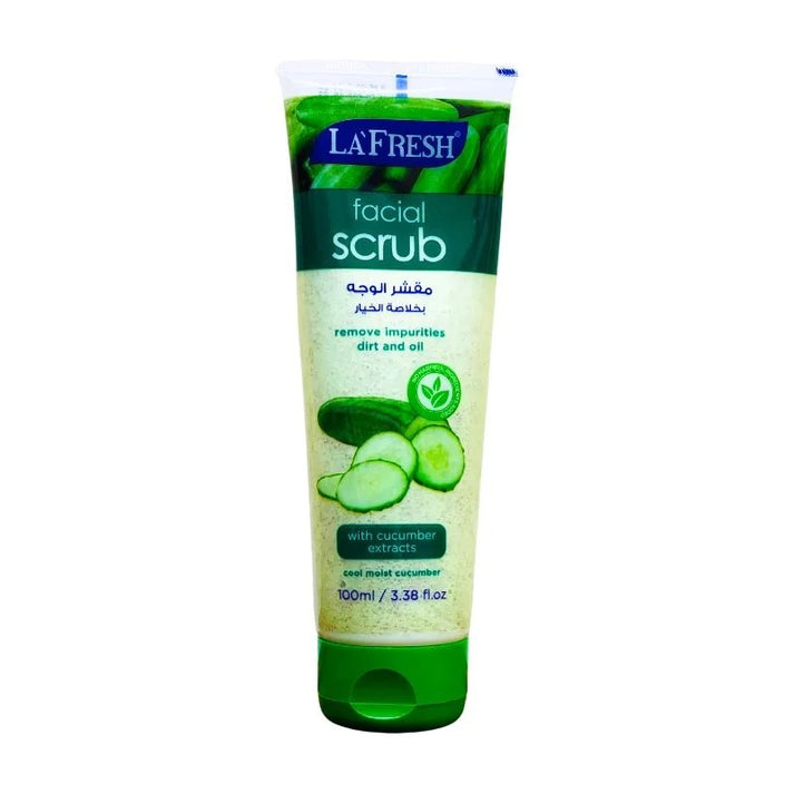 La Fresh Facial Scrub with Cucumber Extracts (100ml) – Starsam Naturals