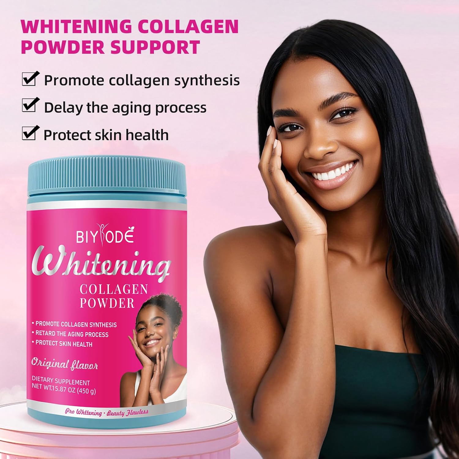 Biyode Whitening Collagen Powder – Starsam Naturals