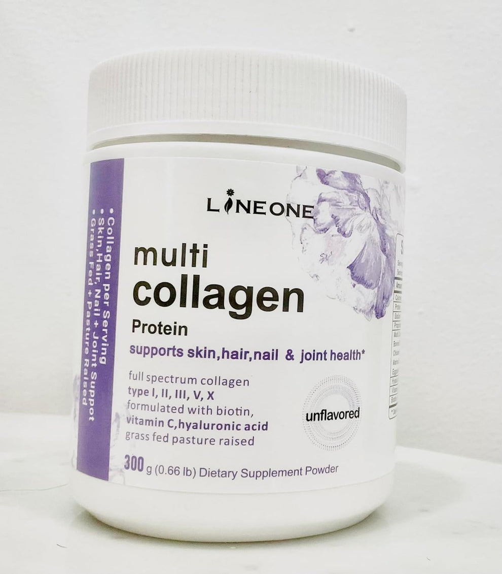 Line One Multi Collagen Dietary Supplement Powder – 250g – Starsam Naturals