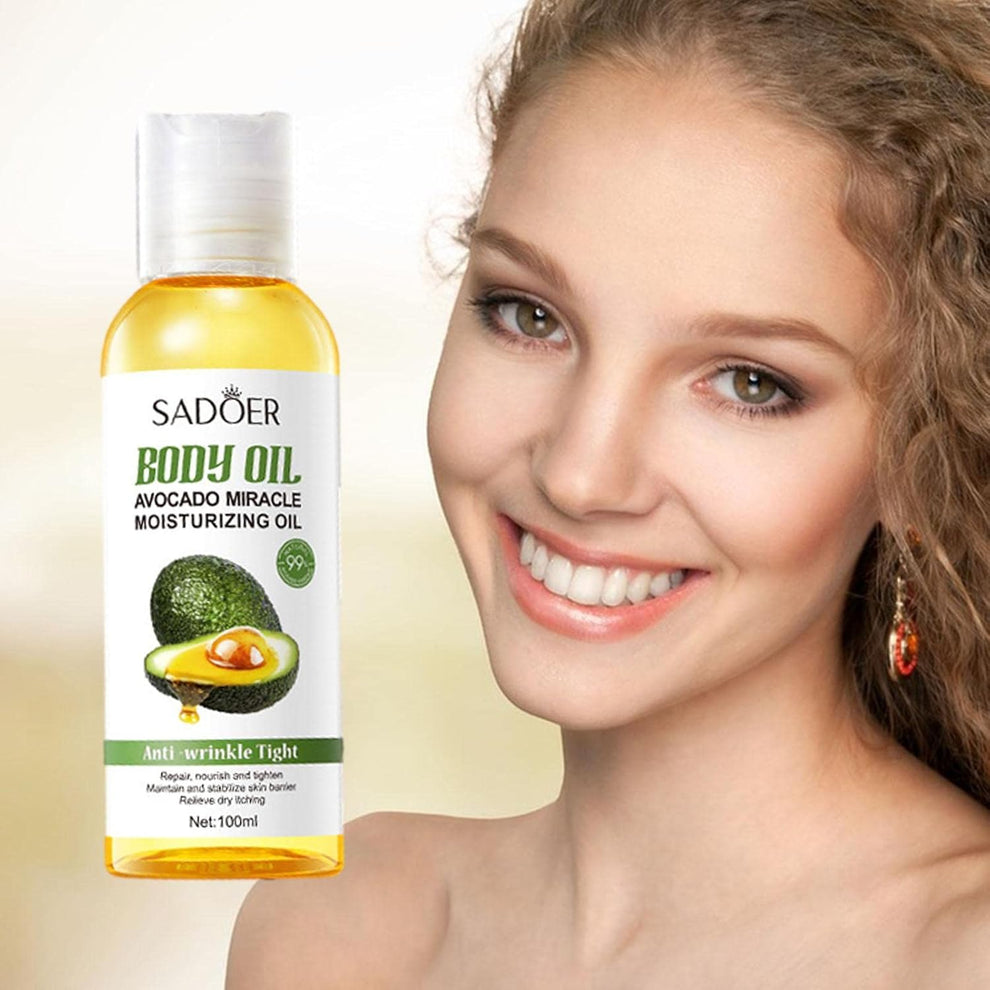 Sadoer Body Oil Avocado Miracle Moisturizing Oil – Starsam Naturals