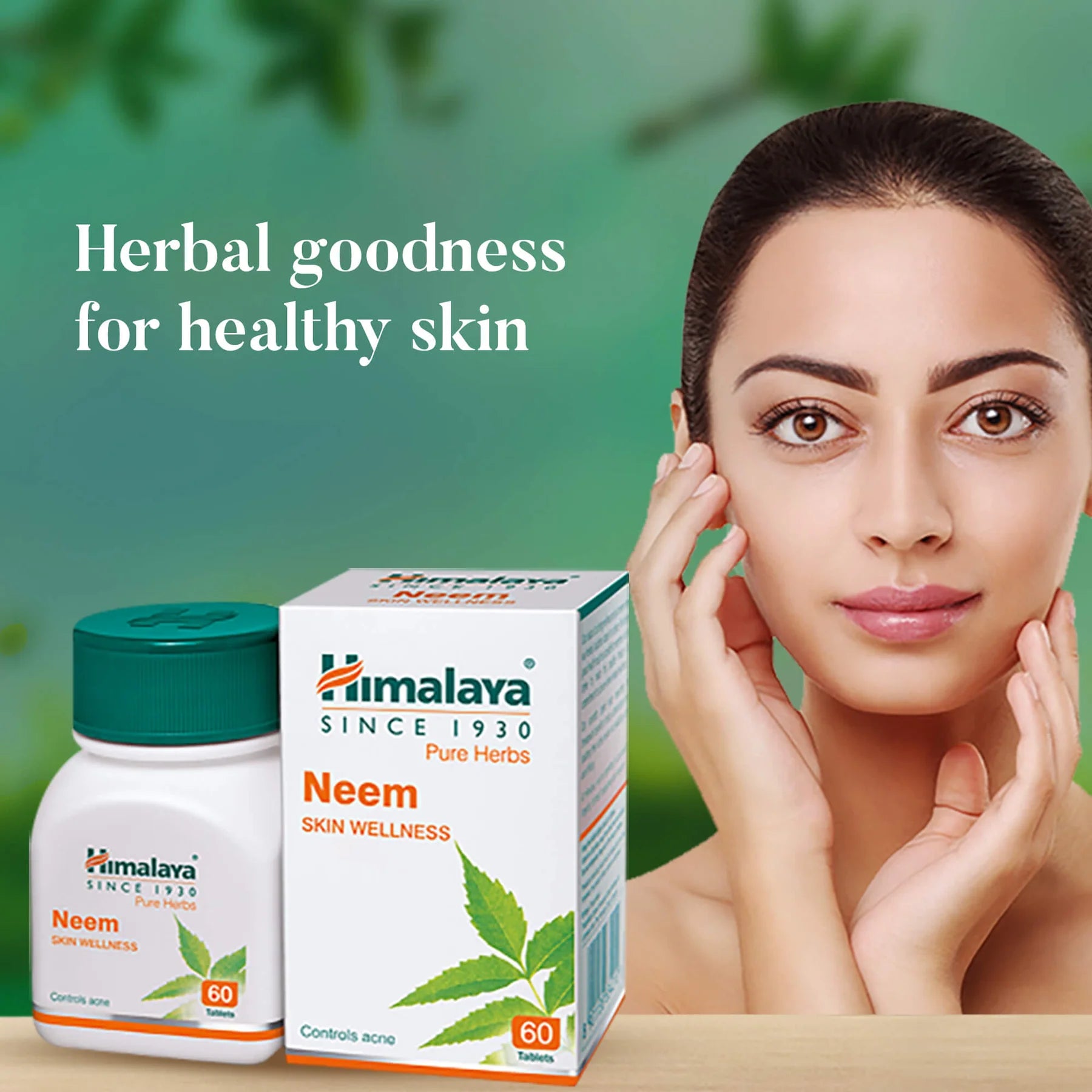 Himalaya Neem Skin Wellness – 60 Tablets – Starsam Naturals