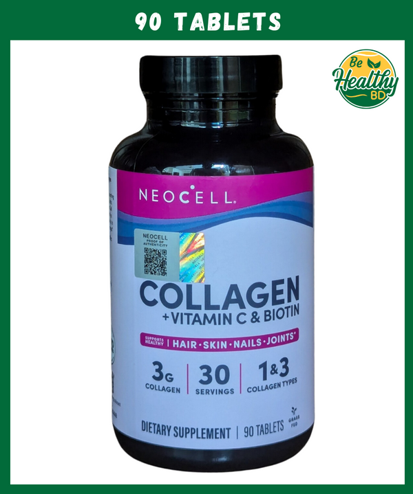 NeoCell Super Collagen + Vitamin C & Biotin – 90 Tablets – Starsam Naturals
