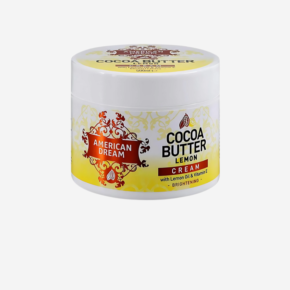 American Dream Cocoa Butter Lemon Cream 500ml – Starsam Naturals