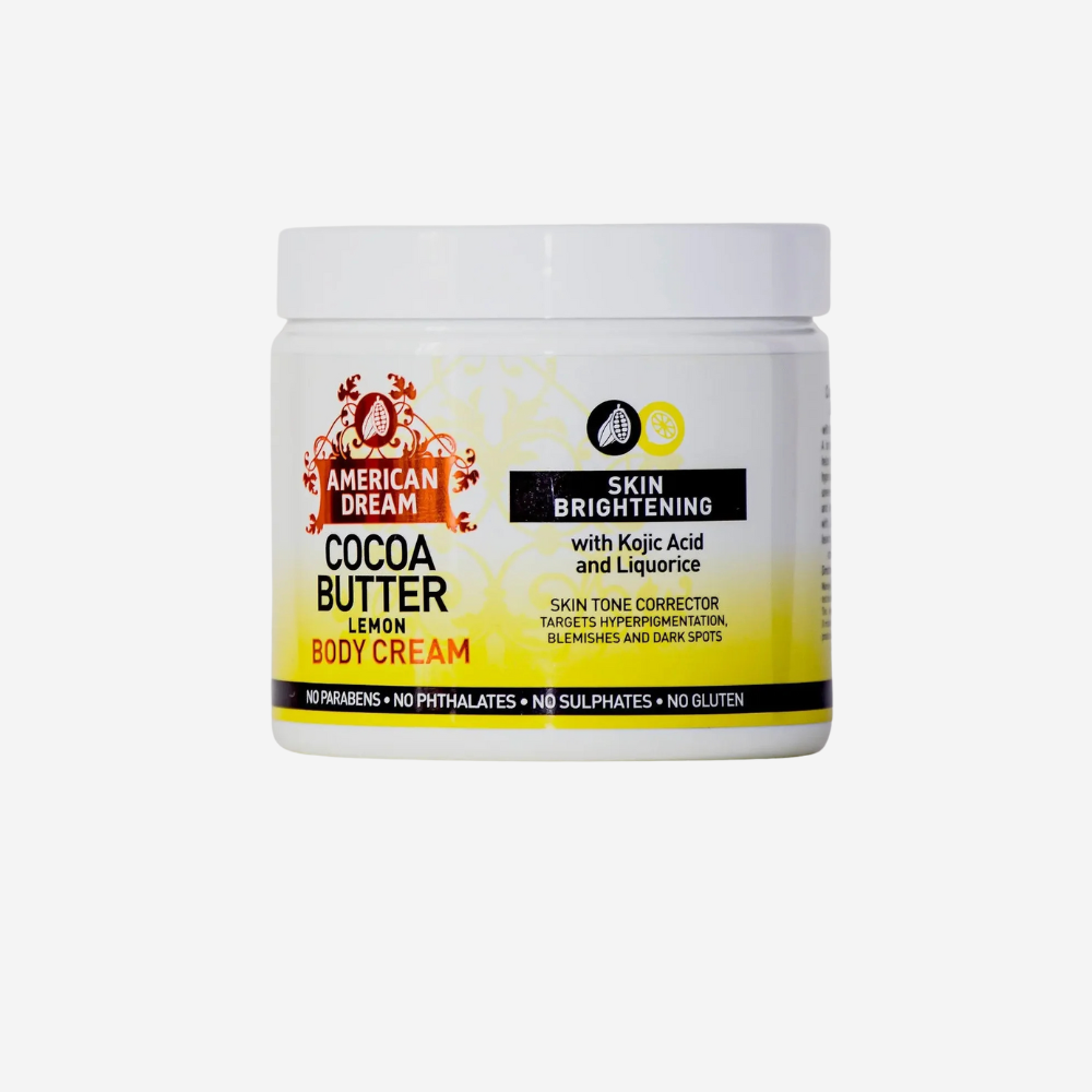American Dream Cocoa Butter Lemon Cream(With Kojic – Starsam Naturals