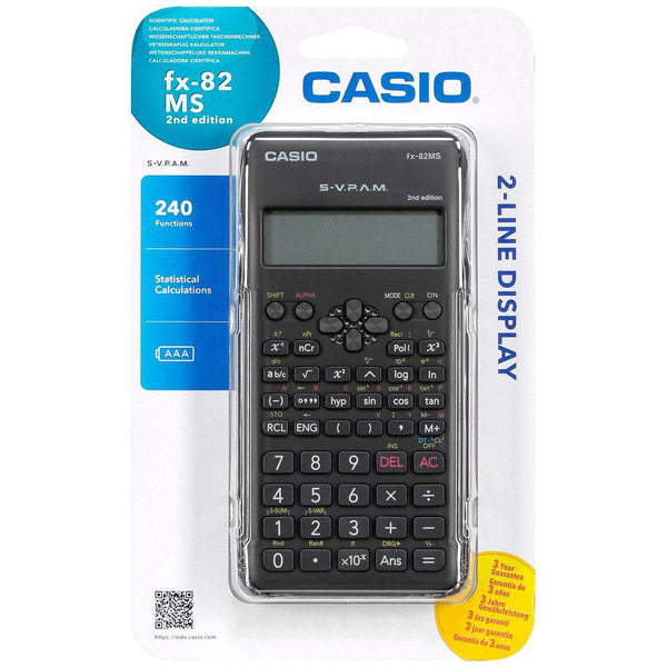 Casio fx-82MS 2nd Edition Scientific Calculator – Starsam Naturals