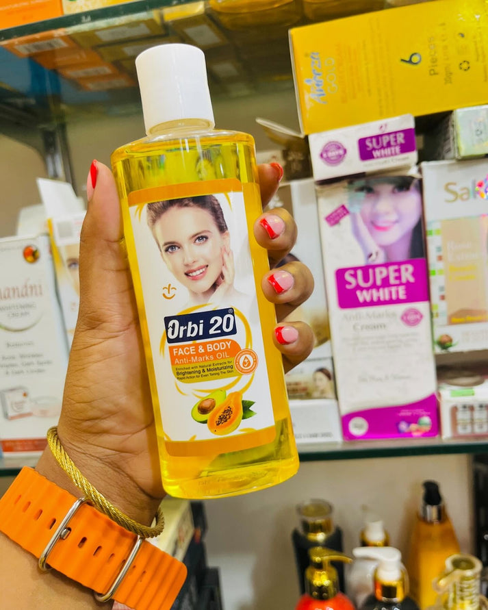 Orbi 20 Face & Body Anti-Marks Oil – Starsam Naturals