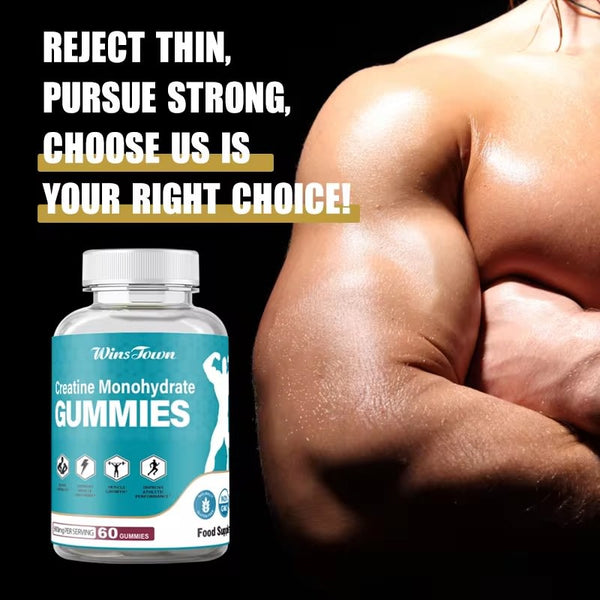Winstown Candy Creatine Gummies immune booster weight gain gummy help ...