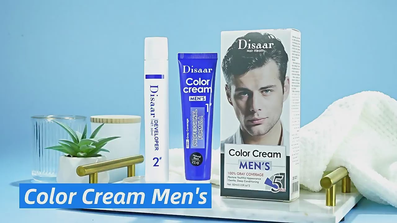 Disaar Men's Hair Color Cream – Starsam Naturals