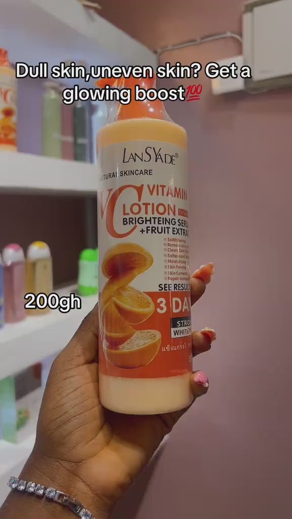 LANSYADE 3 Days Vitamin C Lotion + Brightening Serum – Starsam Naturals