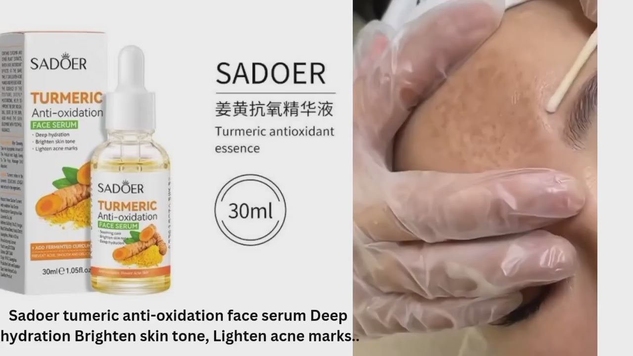 SADOER Turmeric Anti-Oxidation Face Serum – Starsam Naturals