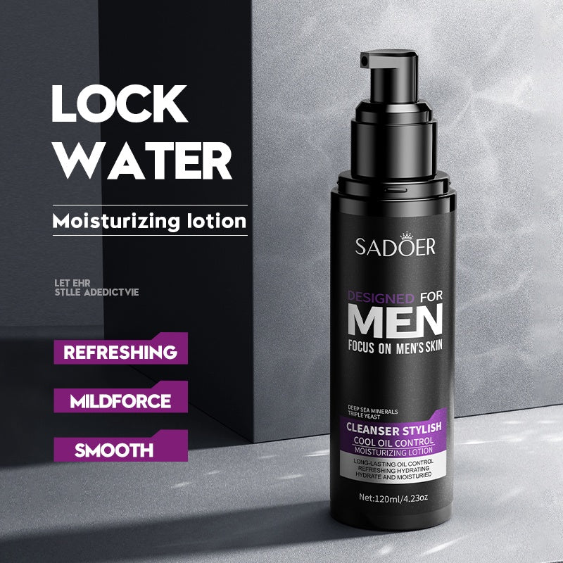 Sadoer Cleanser Stylish Cool Oil Control Moisturizing Lotion – Starsam ...